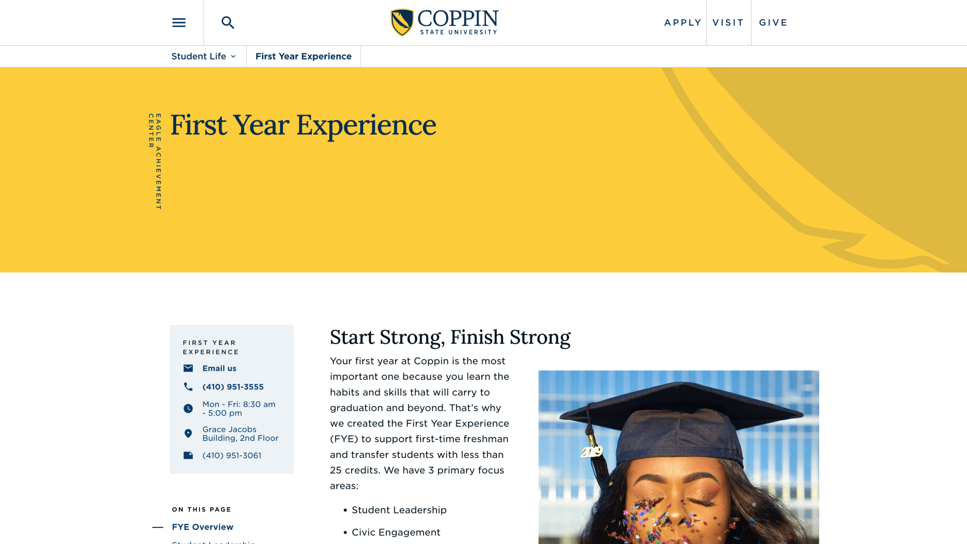 Coppin State University | Mindgrub Technologies